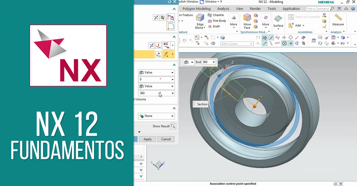 Curso NX 12 Fundamentos | Render Cursos Online